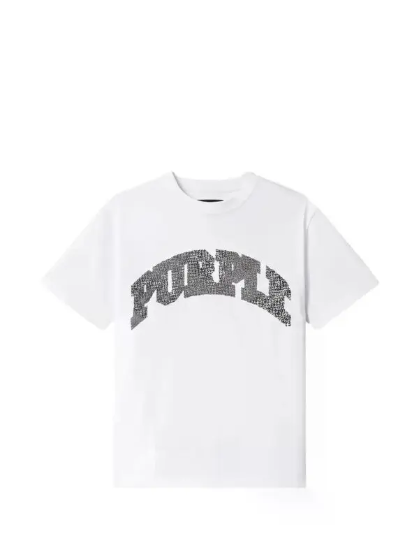 PURPLE BRAND Cotton T-shirt - White