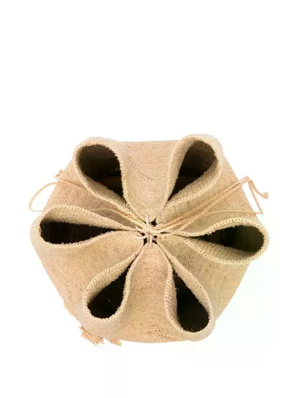 Ruslan Baginskiy Tie-detailed Bucket Bag - Neutrals