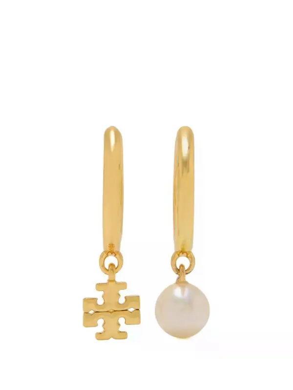 Tory Burch Kira Hoop Earrings - Gold