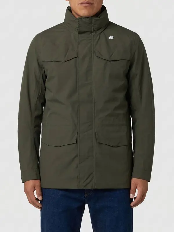 K-WAY Manuel Stretch Nylon Jersey Jacket - Green
