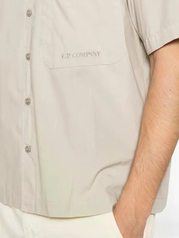 C.P. COMPANY Popeline Short Sleeve Shirt