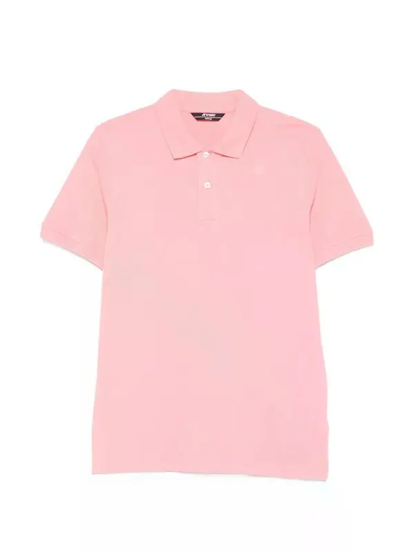 K-WAY Amedee Piqué Polo Shirt - Pink
