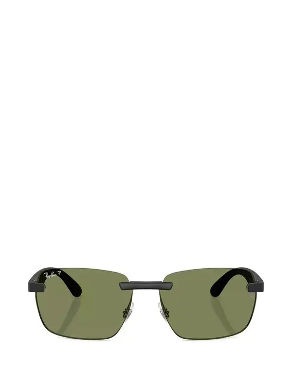Ray-ban Rectangle-frame Sunglasses - Black