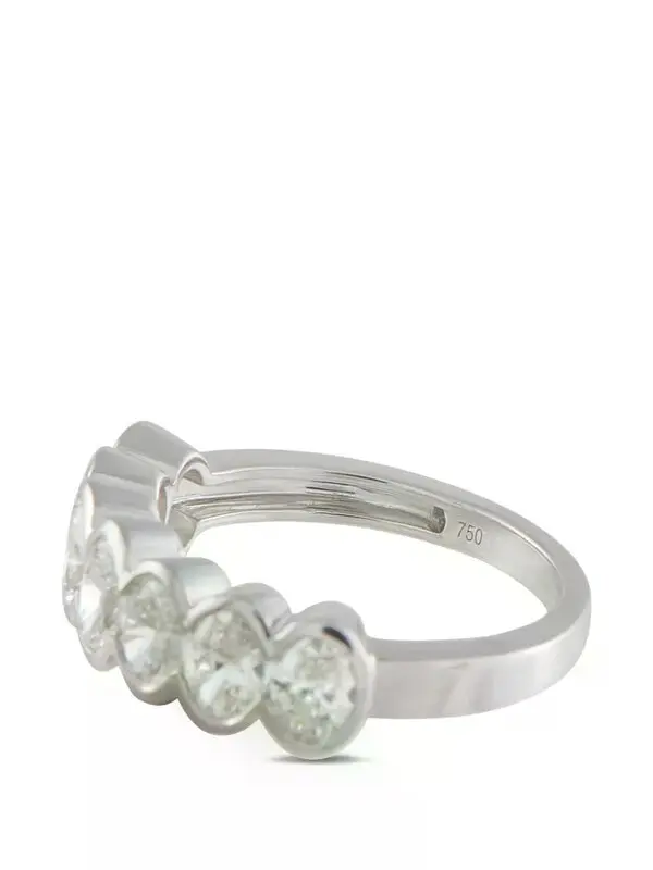 LB EXCLUSIVE 18k White Gold Diamond Ring