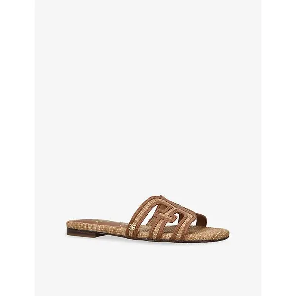 Sam Edelman Bay Woven Sandals - Tan Comb