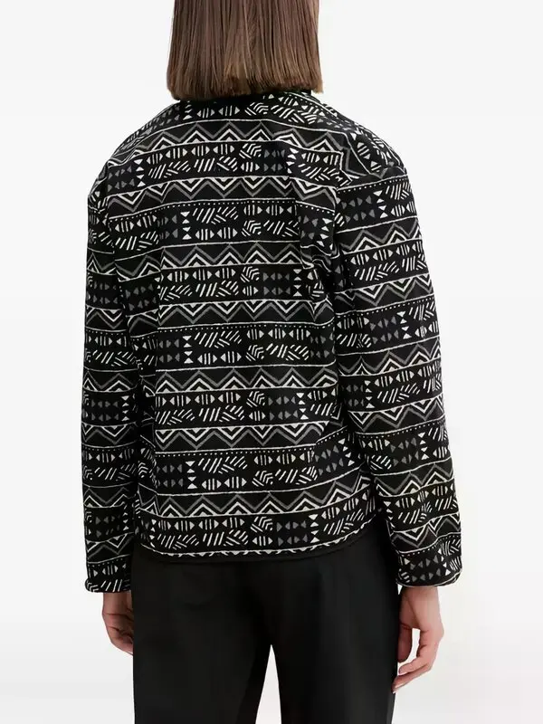 Columbia Patterned Zip-up Top
