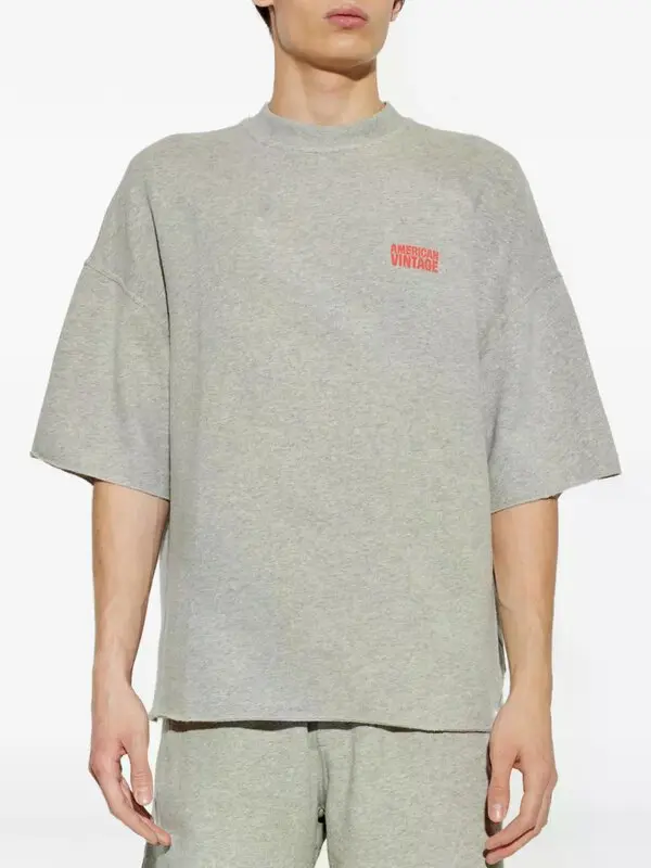 American Vintage Raw-hem T-shirt