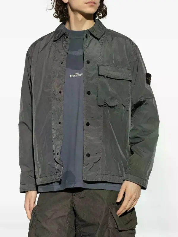 Stone Island Buttoned Pocket Jacket