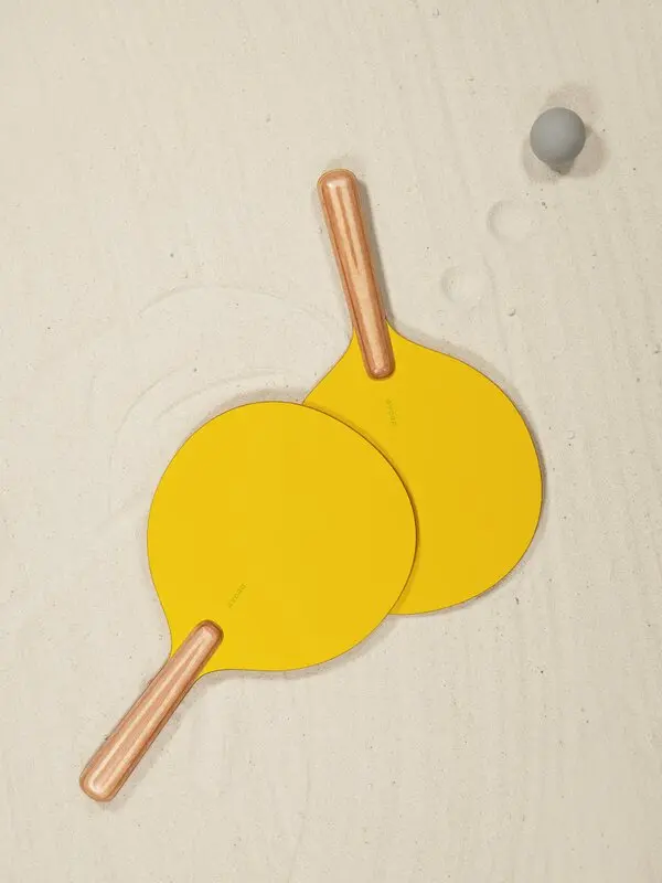AVORA Beach Racket Set - Yellow