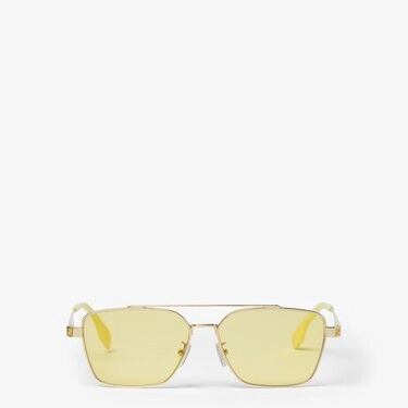 Fendi Square Pilot Sunglasses