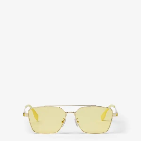 Fendi Square Pilot Sunglasses