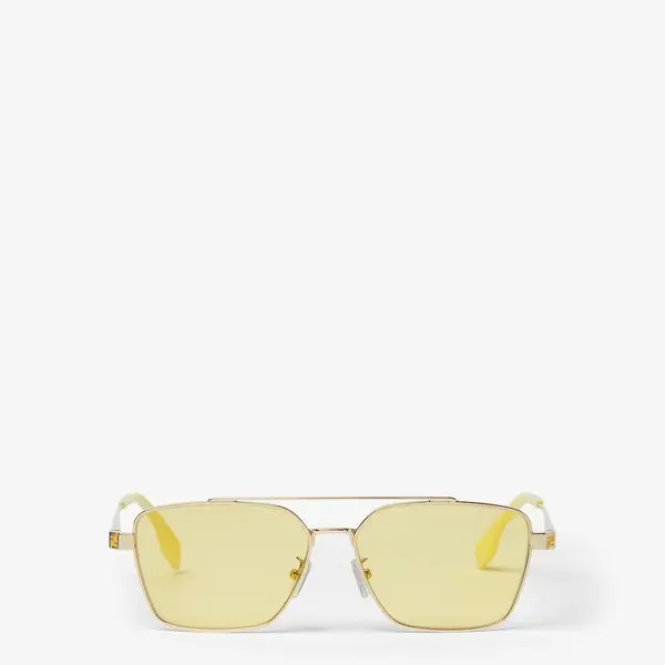 Fendi Square Pilot Sunglasses