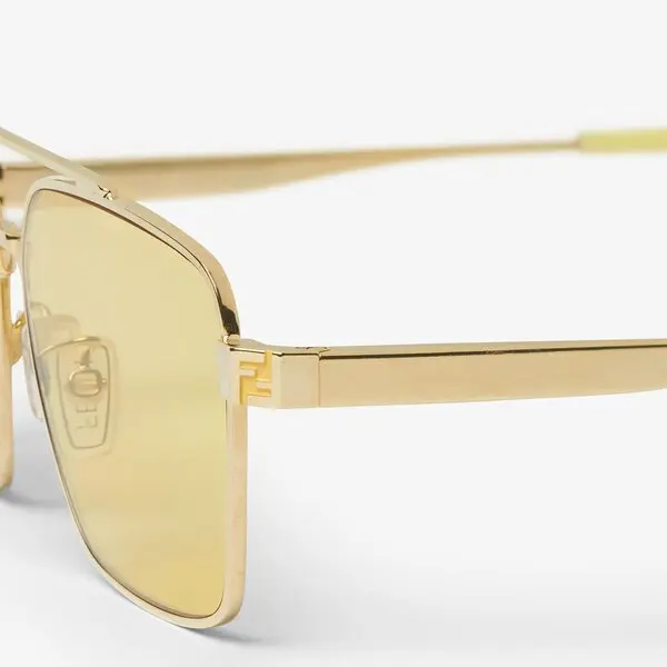 Fendi Square Pilot Sunglasses