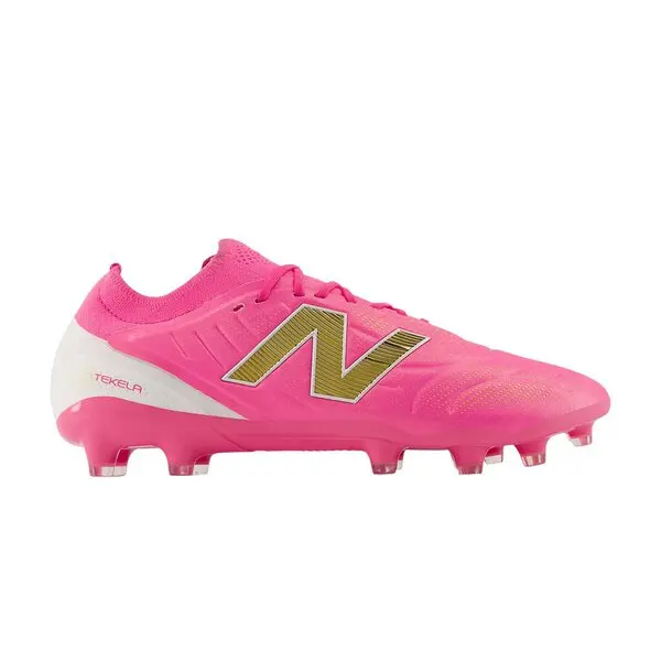 NEW BALANCE Tekela Elite Low Mg V5 Heat Metallic Gold - Pink