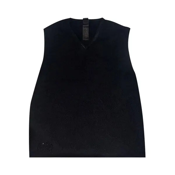 Chrome Hearts Rhinestone Dagger Sweater Vest - Black