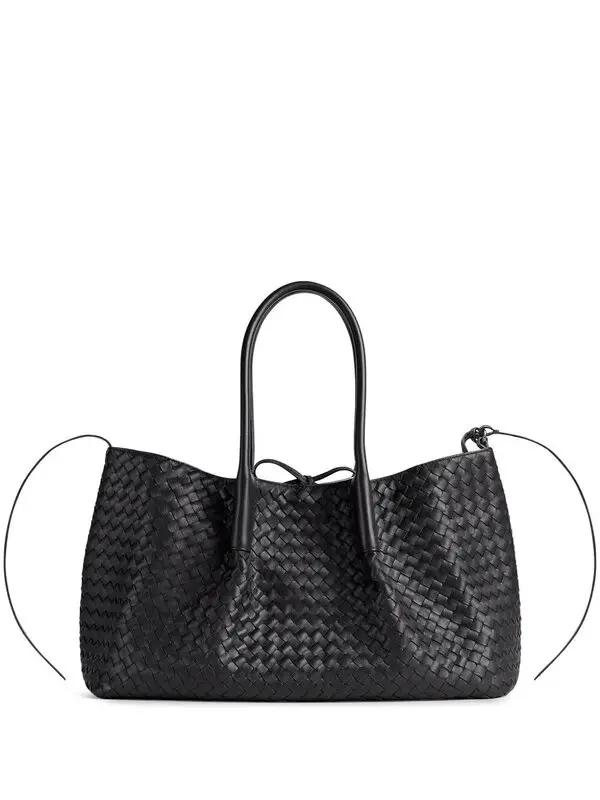 Bottega Veneta Pinacoteca Medium Reversible Tote Bag - Black