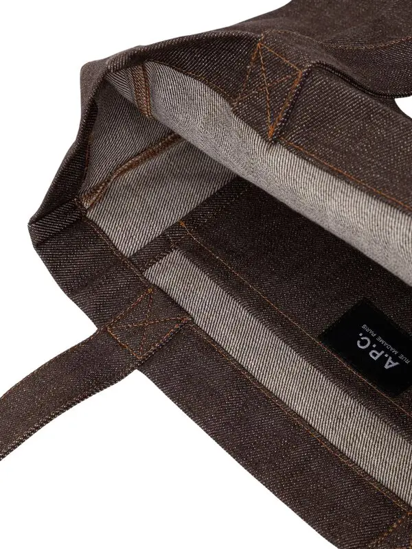 A.p.c. Tote Lou Bag - Brown