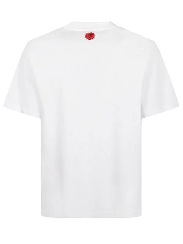 ICECREAM Running Dog Cotton T-shirt - White