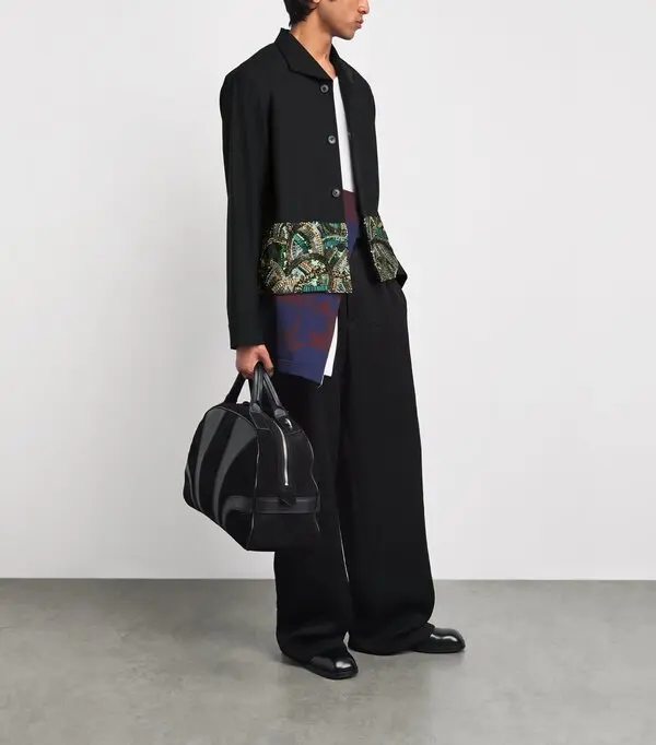 Dries Van Noten Cotton-wool Sequin Jacket