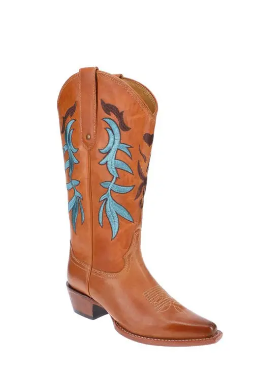 MALIBU BEACH Loni Premium Western Leather Boots