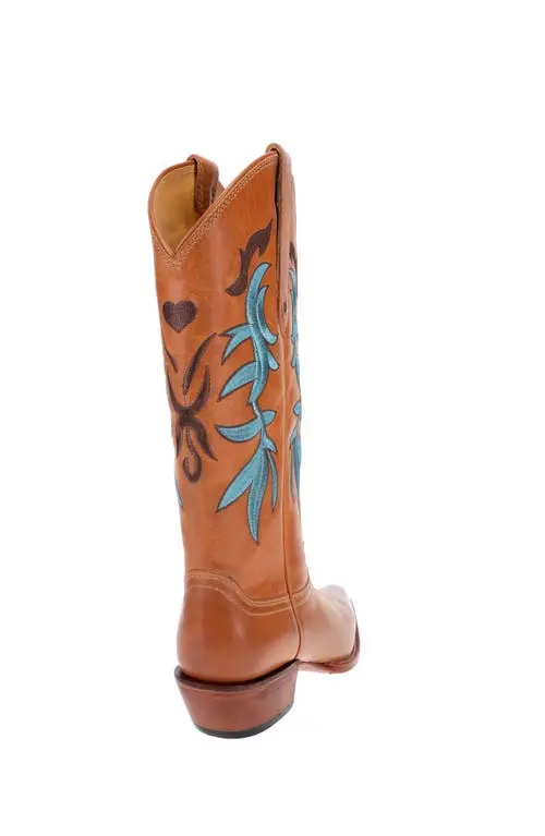 MALIBU BEACH Loni Premium Western Leather Boots
