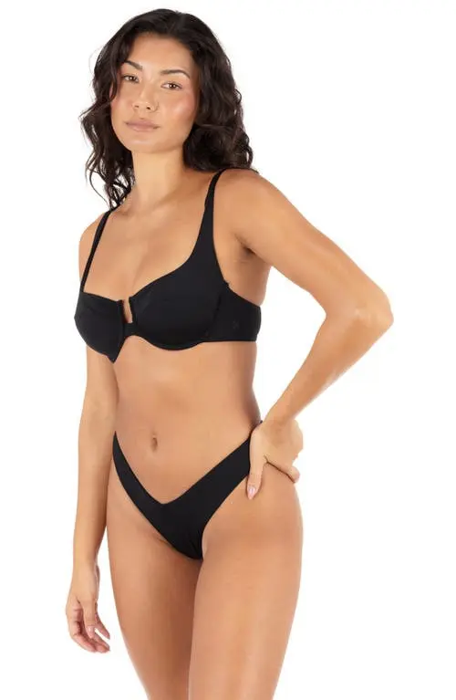 Hurley V-front Skimpy Bikini Bottom