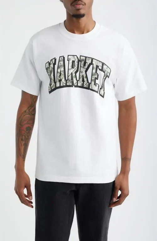 MARKET Money Arc Graphic T-shirt - White