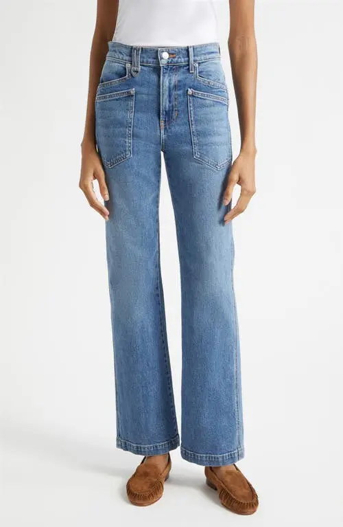 Veronica Beard Dylan Straight Leg Jeans