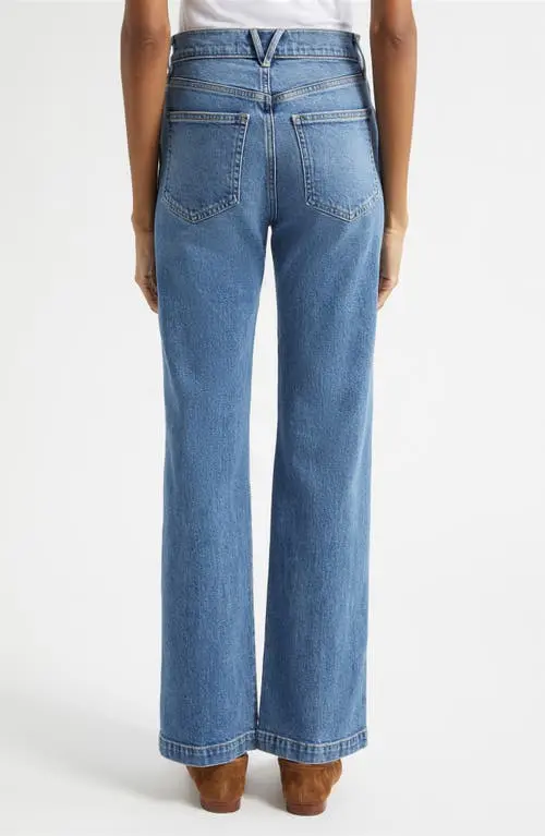 Veronica Beard Dylan Straight Leg Jeans