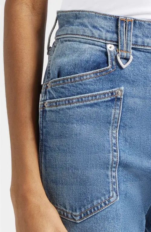 Veronica Beard Dylan Straight Leg Jeans