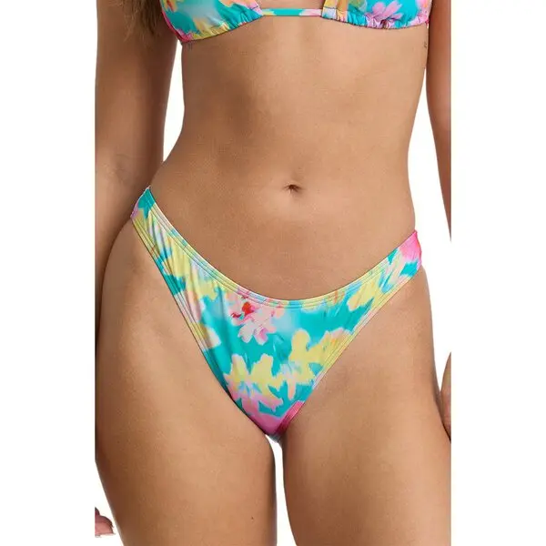 BILLABONG Pipe Dreams Hike Bikini Bottoms - Bright Marine