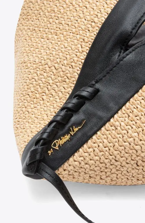 3.1 Phillip Lim Raffia Luna Handbag