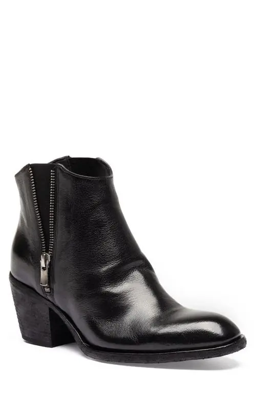 Officine Creative Sydne 015 Suede Booties - Black