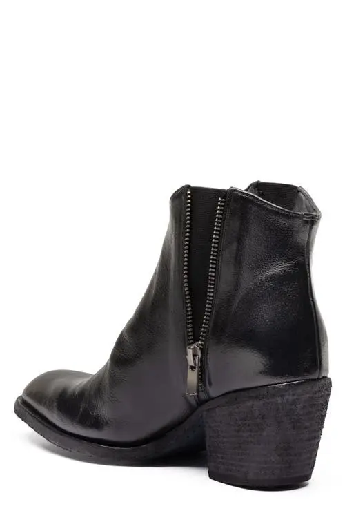 Officine Creative Sydne 015 Suede Booties - Black