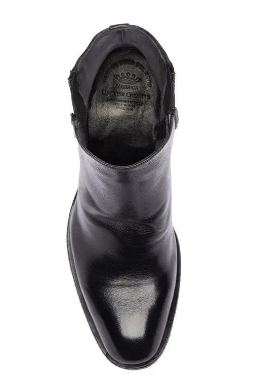 Officine Creative Sydne 015 Suede Booties - Black