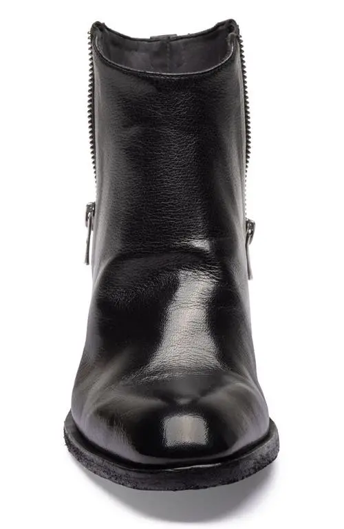 Officine Creative Sydne 015 Suede Booties - Black