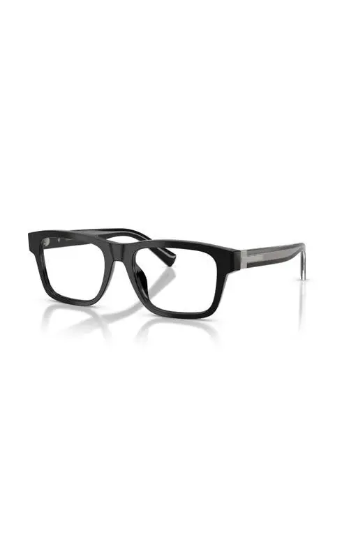 Dolce & Gabbana 53mm Rectangle Eyeglasses - Black