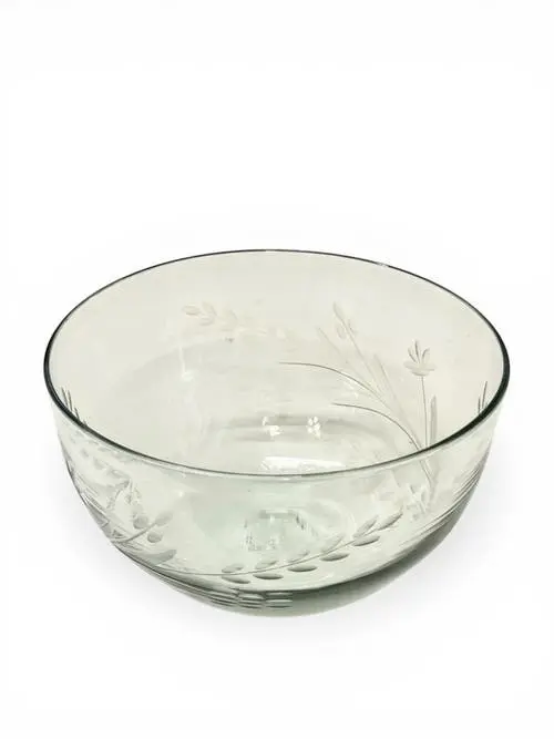 VILLA LUA HOME Hand-etched Serving Bowl