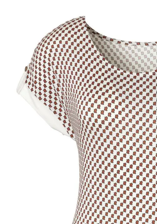 LASCANA Rounded Neckline Top