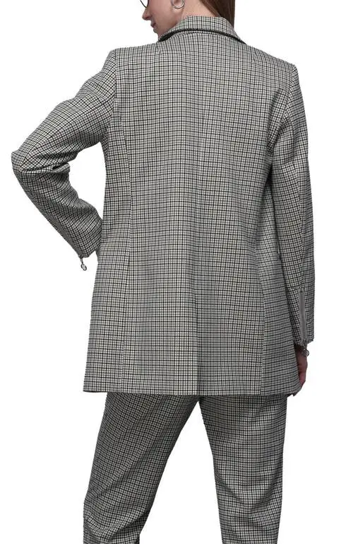 WILDFANG The Empower Zipper Double Breasted Blazer