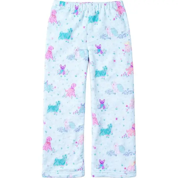 PREPPY GOOSE Plush Puppies Loungewear Pants - Plush Puppies Print