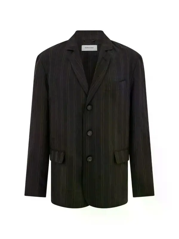 FERRAGAMO Single Breasted Blazer
