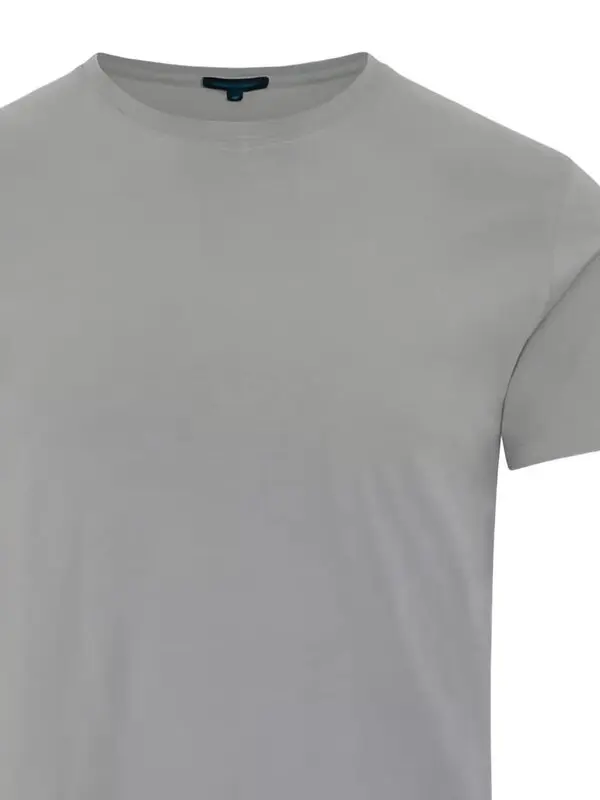 PATRICK ASSARAF Short Sleeve Crew T-shirt - Grey
