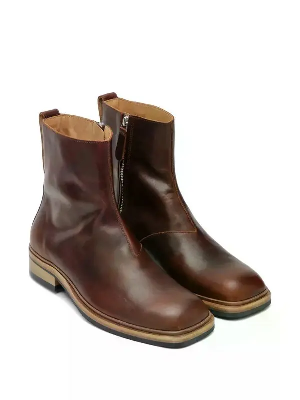 Our Legacy Daimono Zipped Boots - Brown