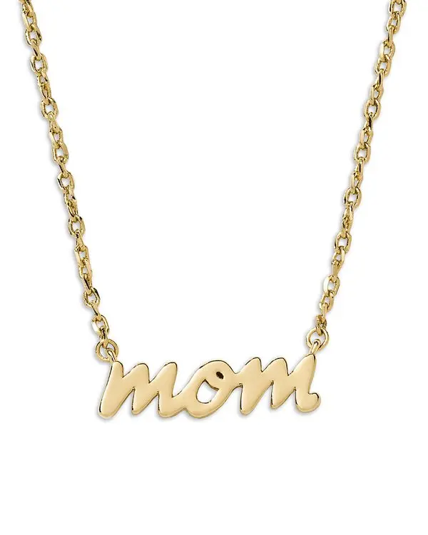 Kate Spade New York Script Pendant Necklace - Gold