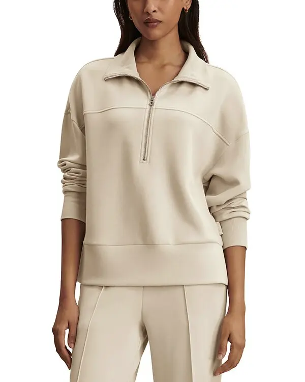 Varley Kayleigh Half Zip Sweater - Pristine