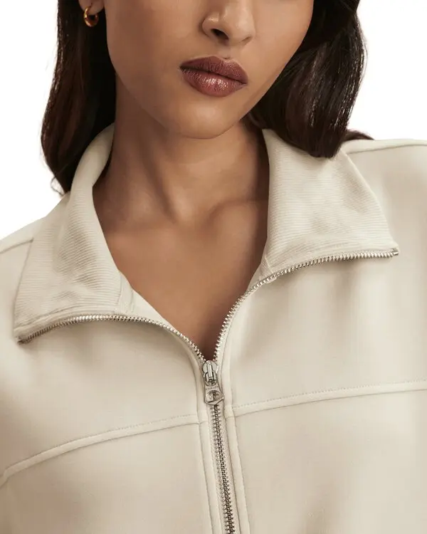 Varley Kayleigh Half Zip Sweater - Pristine