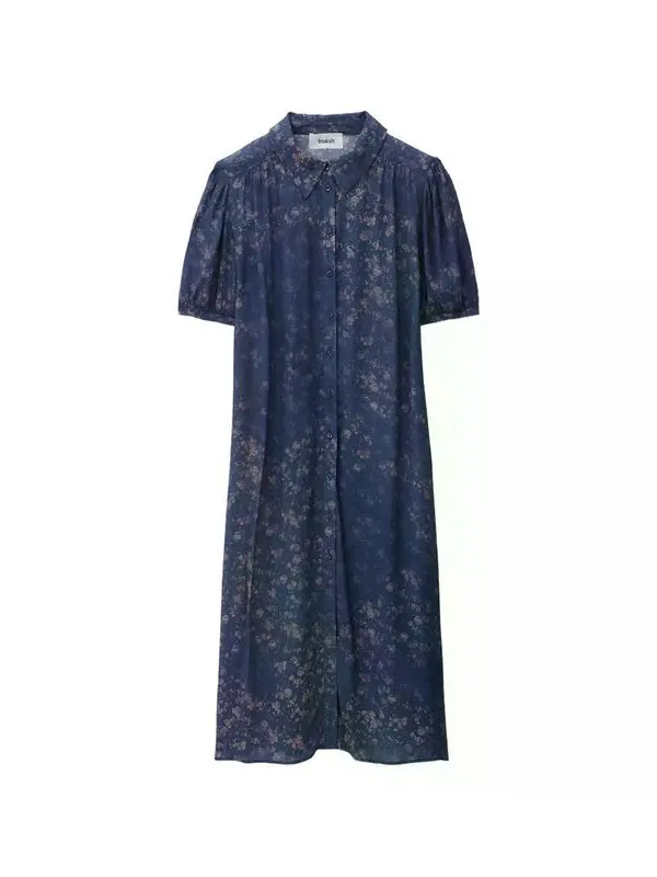 Ba&sh Floral-print Shirt Dress