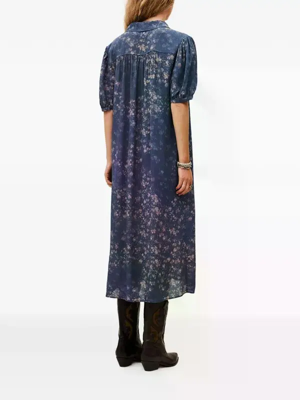 Ba&sh Floral-print Shirt Dress