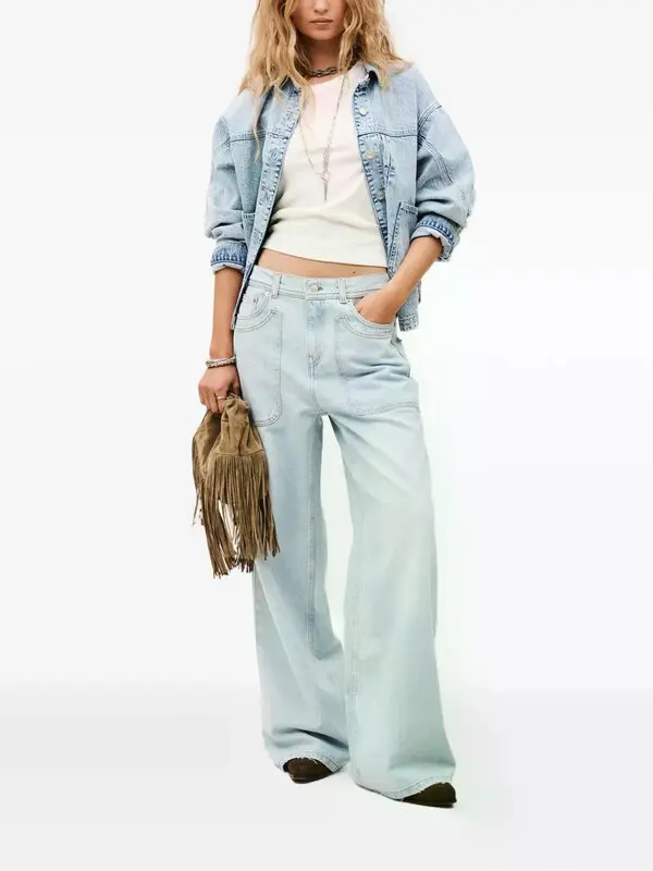 Ba&sh Zoel Wide-leg Jeans